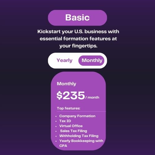 Basic Plan - Eti Tax